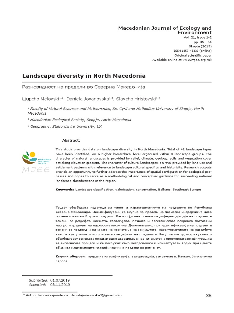 Melovski et al 2019 MJEE | PDF