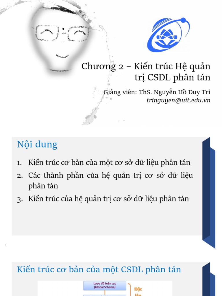 2. Kiến trúc Hệ quản trị CSDL phân tán | PDF