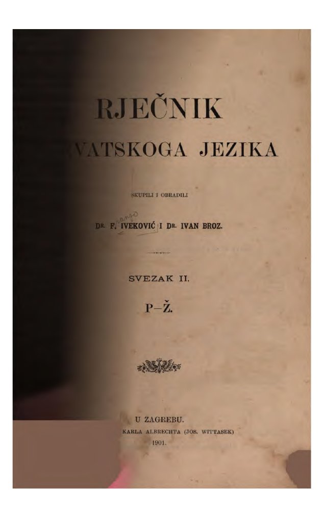 F. Ivekovic - Ivan Broz - Rjecnik Hrvatskoga Jezika - Svezak II | PDF