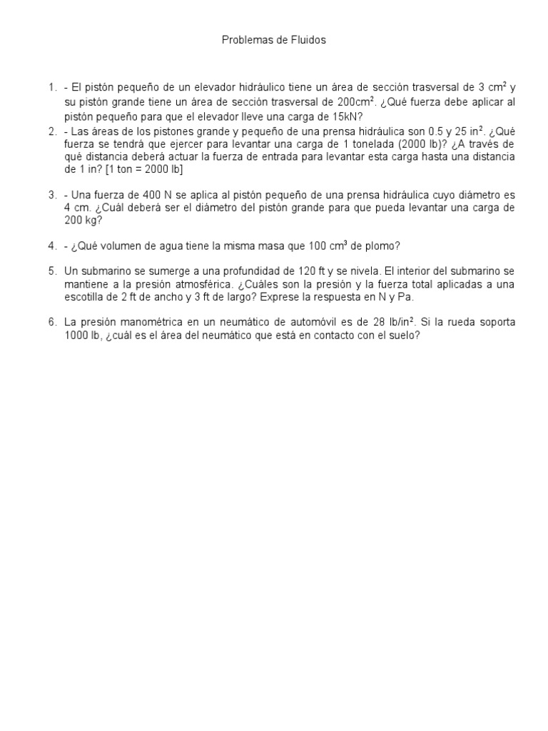 Problemario 1er Parcial 2023 01 | PDF