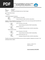 Contoh GANTI SPECIMEN BANK | PDF
