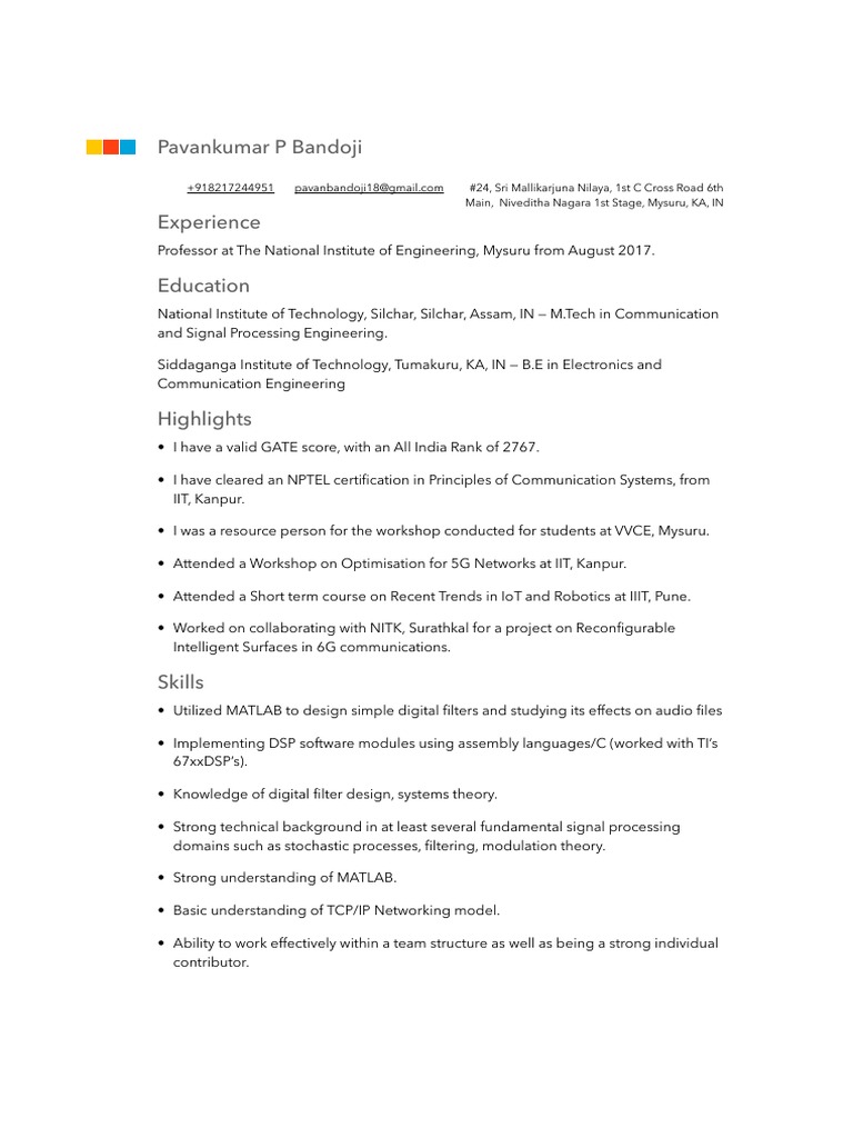 DSP Verilog CV | PDF | Engineering | Computer Science DSP Verilog CV | PDF | Engineering | Computer Science