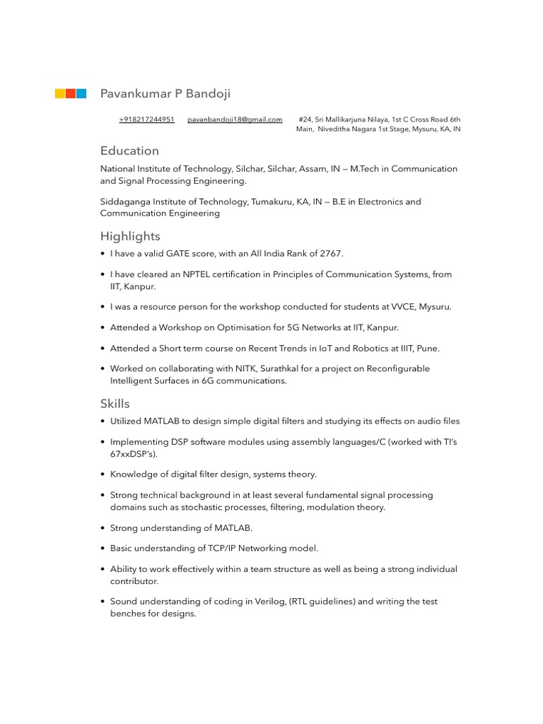 DSP - Verilog - CV 2 | PDF | Computing | Computer Engineering DSP - Verilog - CV 2 | PDF | Computing | Computer Engineering