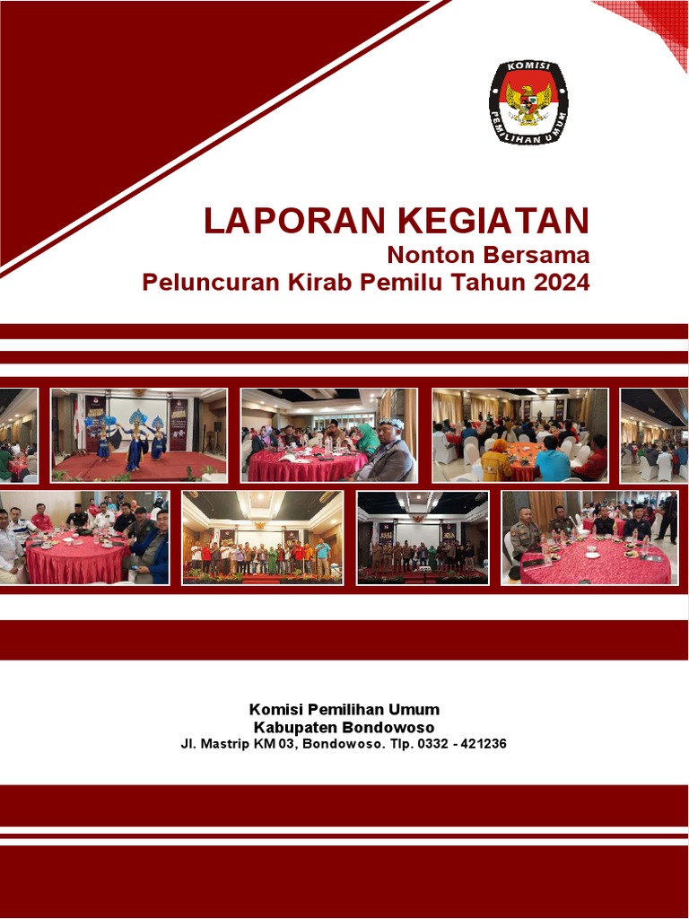 Laporan Nobar Kiran Pemilu 2024 | PDF
