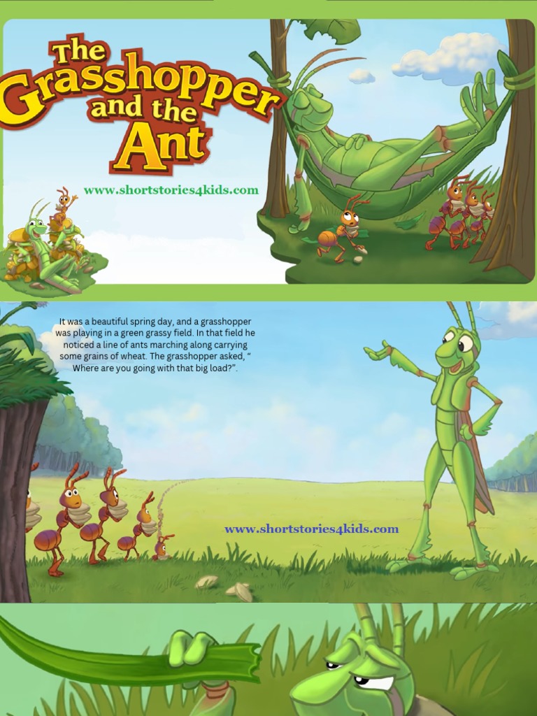 The Ant and The Grasshopper | PDF