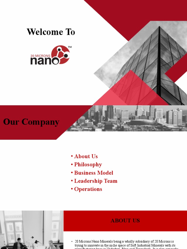 20 Microns Nano Minerals Limited | PDF | Sustainability | Corporate ...