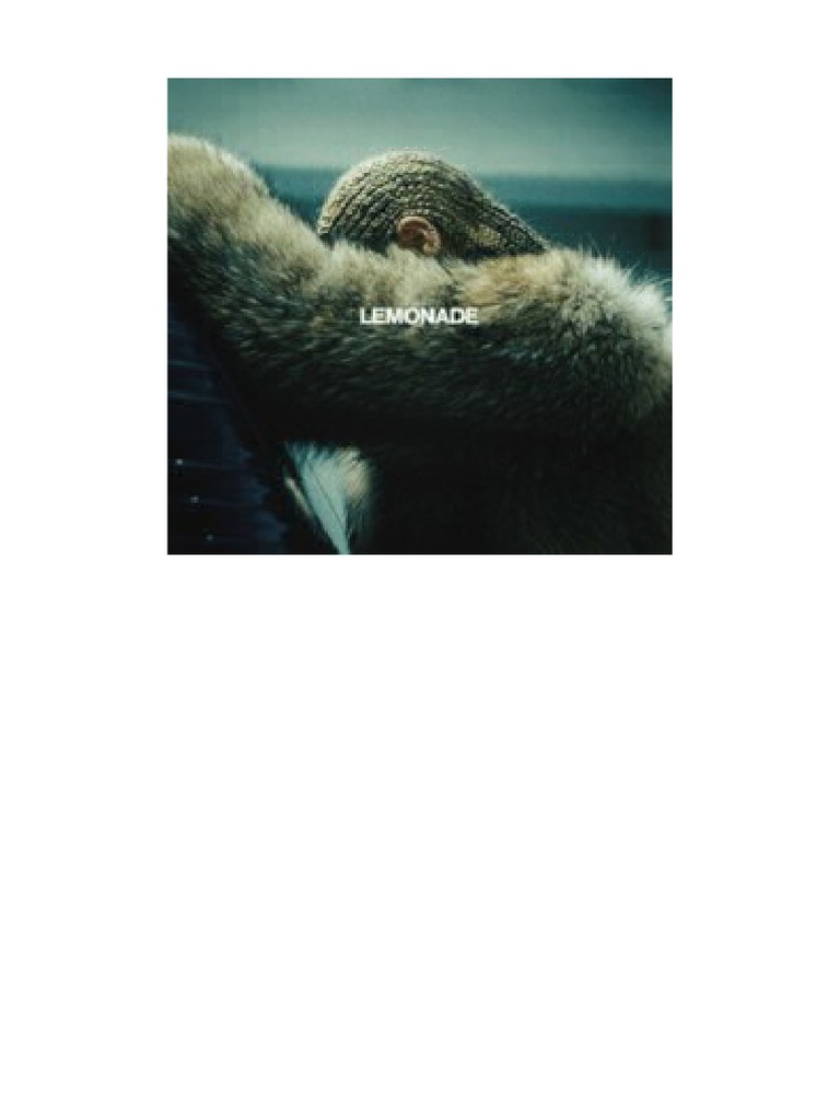 Beyonces Lemonade Resource Pack | PDF | Lemonade (Beyoncé Album) | Beyoncé