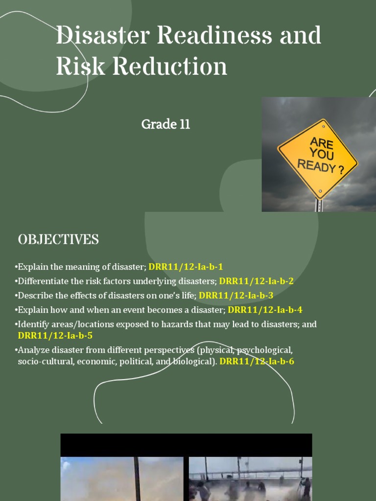 DRRR Lesson1 | PDF | Hazards | Risk