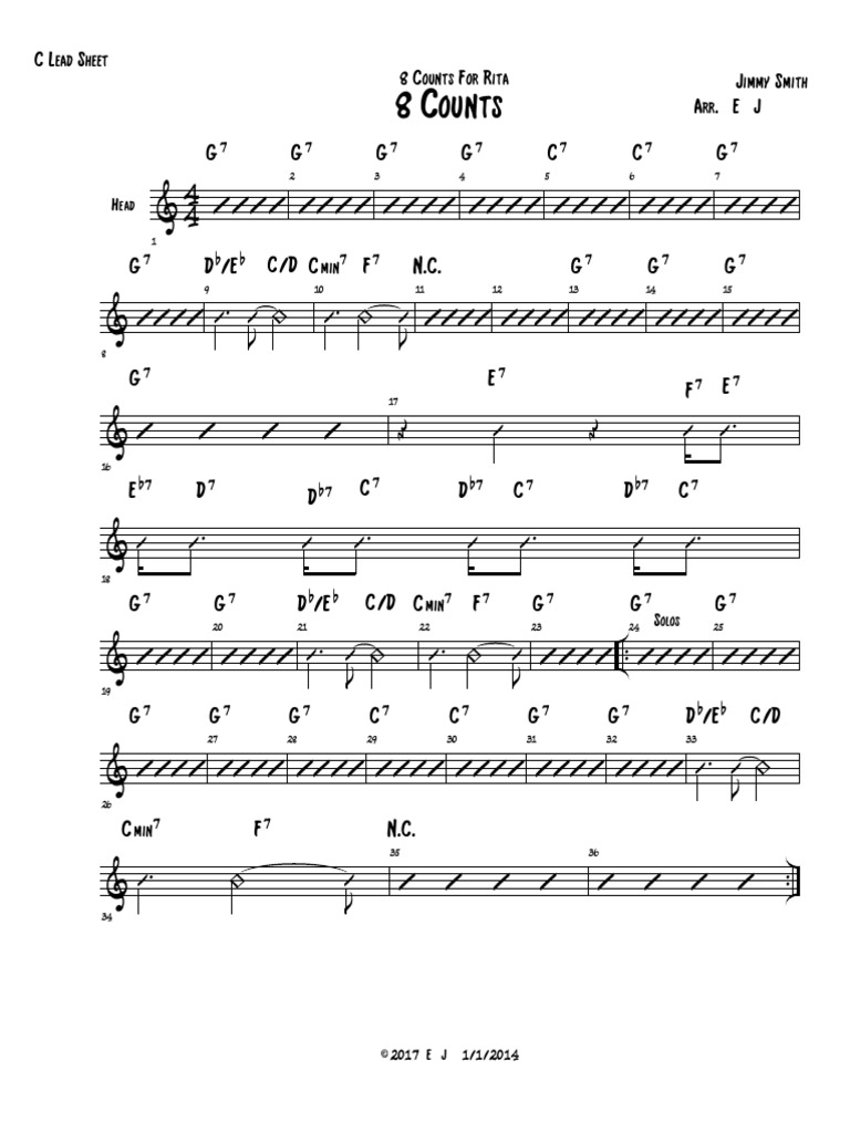 8 Counts For Rita | PDF