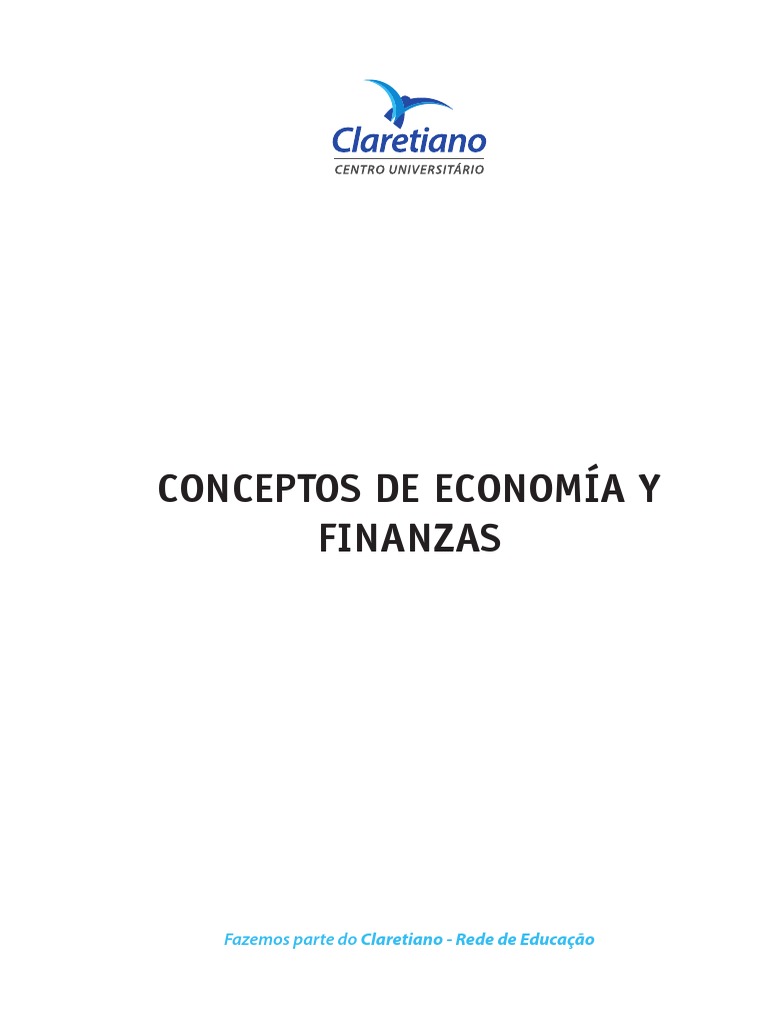Unidad 1-Conceptos Básicos de Economía y Finanzas | PDF | Ciencias económicas | Equilibrio económico