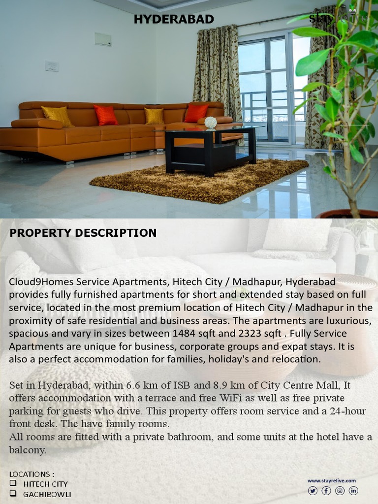 Hyderabad: Property Description | PDF | Apartment