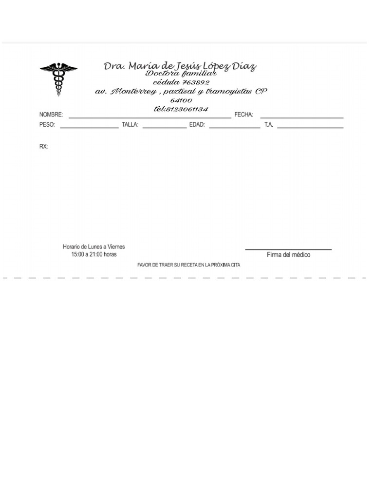 Receta | PDF
