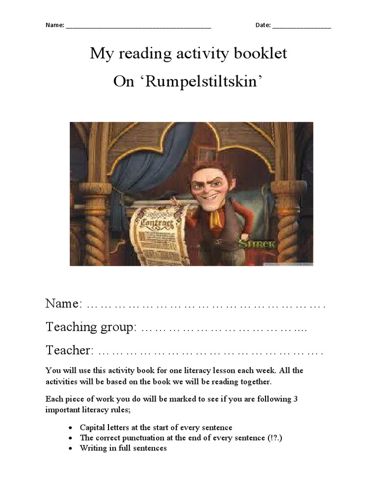 Literacy Booklet | PDF