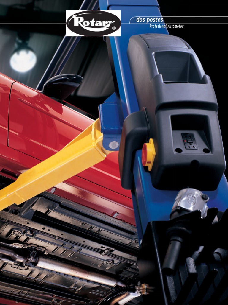 Elevador 2 Columnas Rotary | PDF | Rodamiento (Mecánico) | Ascensor