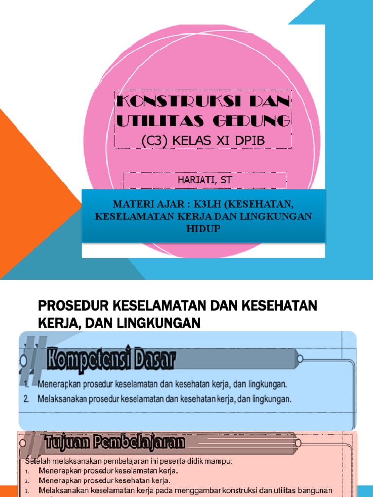 Materi Ajar K3LH | PDF