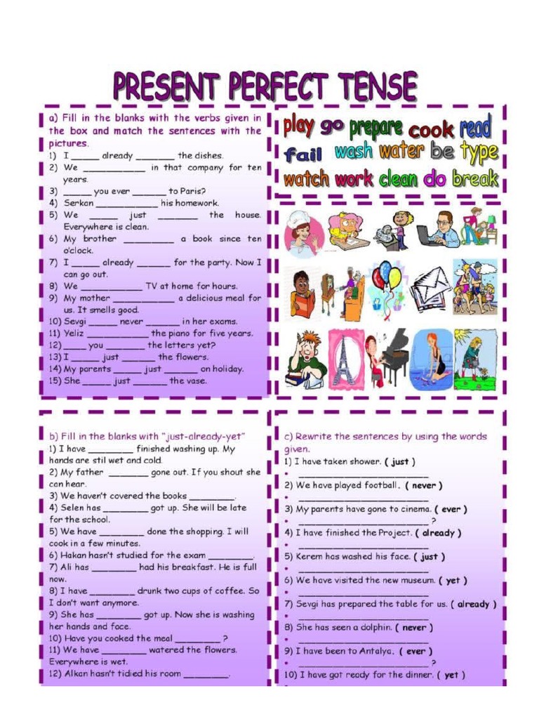 Present Perfect Tense | PDF