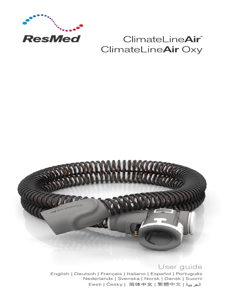 Resmed Climatelineair Heated Tube | PDF | Humidity | Dishwasher