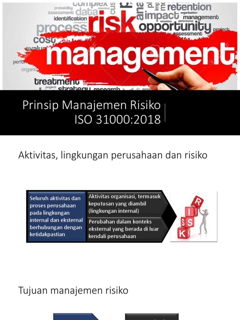 03 Prinsip-Prinsip Manajemen Risiko Berdasar Iso 31000-2-Rir | PDF | Bisnis