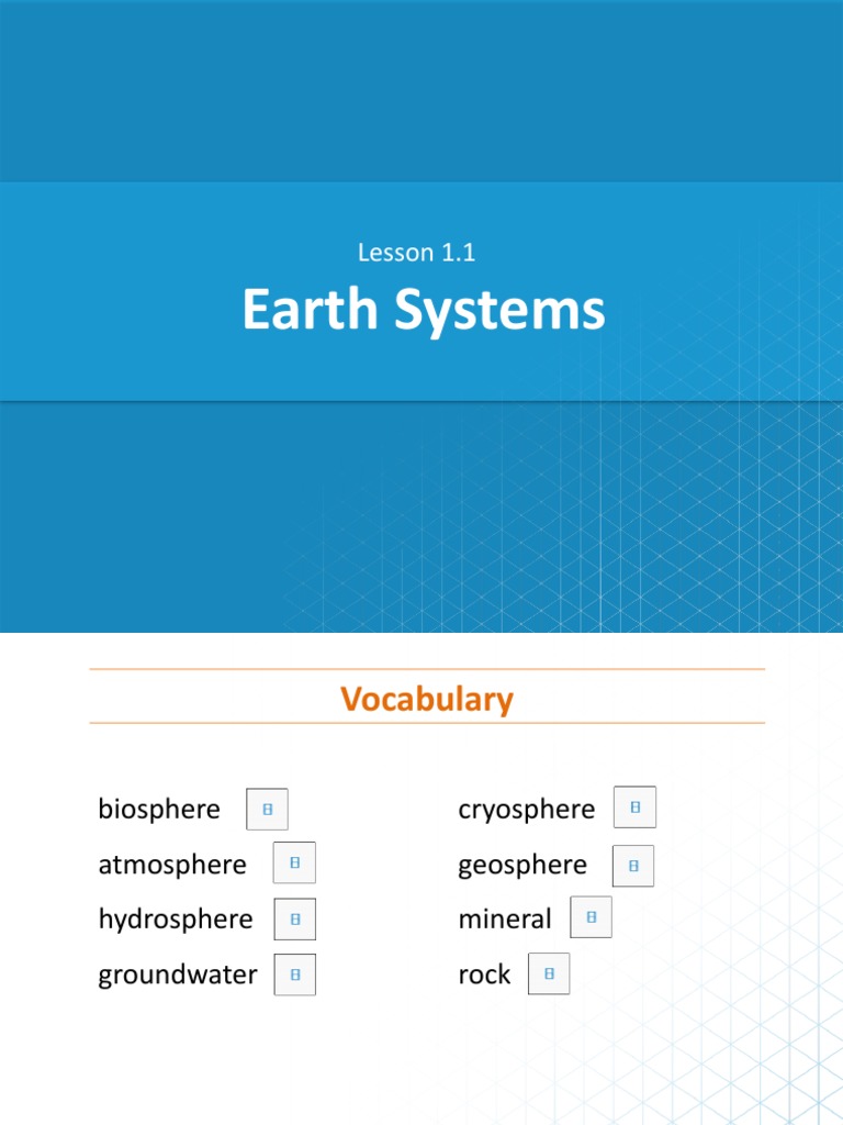 Earth Systems: Atmosphere, Hydrosphere, Geosphere | PDF | Earth ...