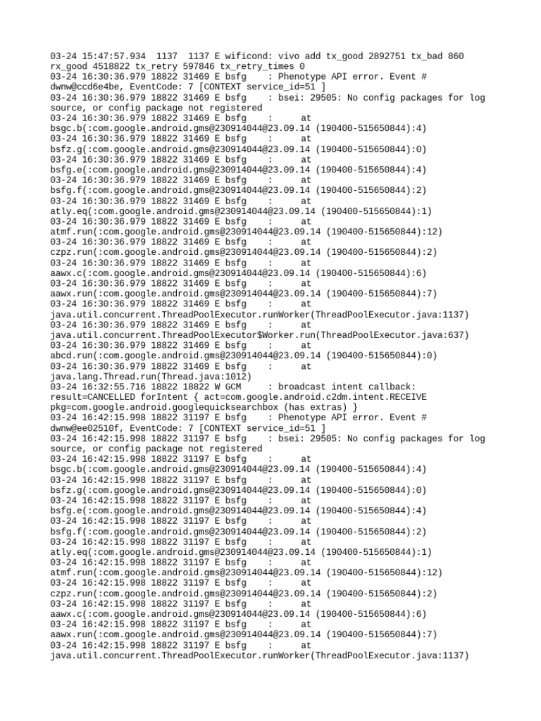 Log | PDF | Computing Platforms | Information Technology