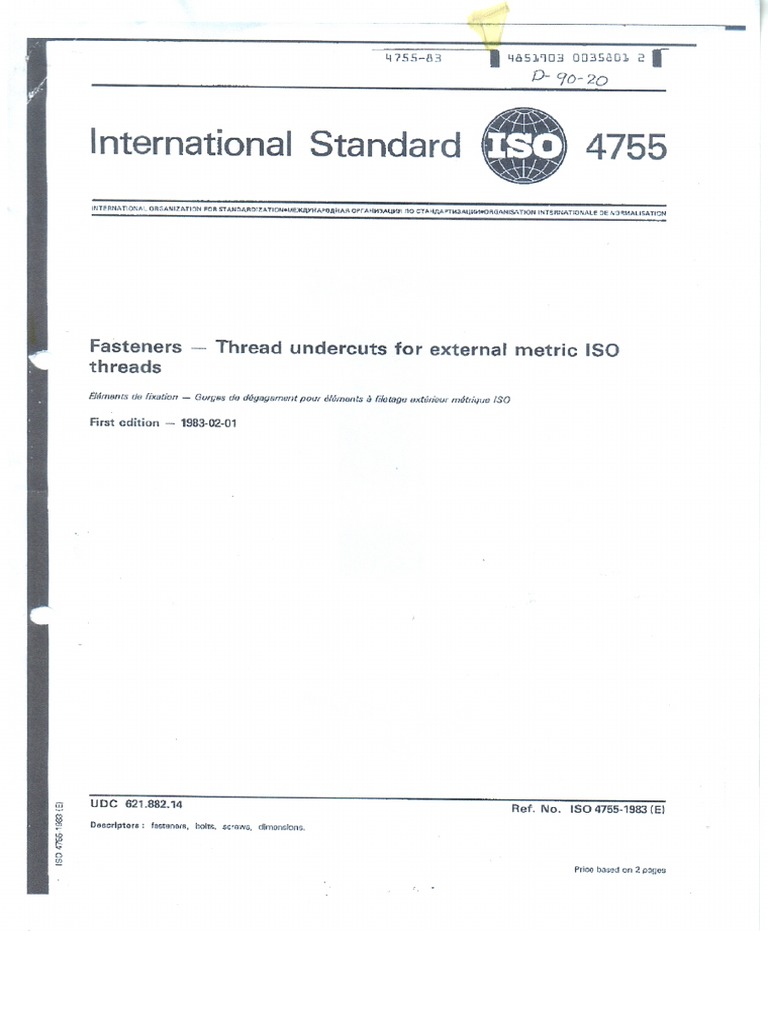 Iso 4755 | PDF