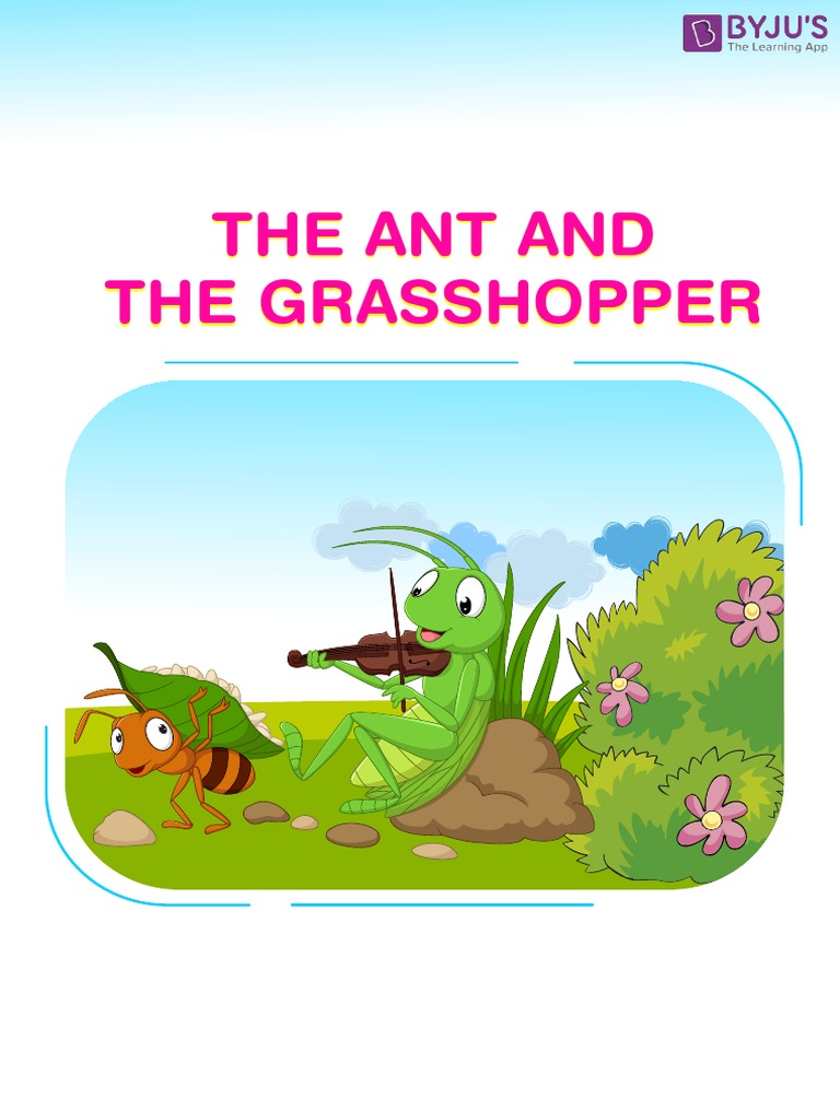 The-Ant-and-The-Grasshopper-Bedtime-story Long Story | PDF
