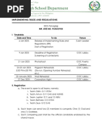 Pageant Program Flow | PDF | Fashion | Clothing