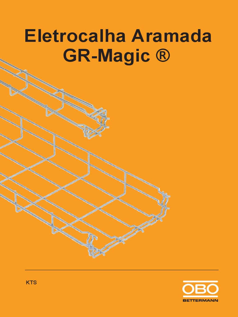 Catalogo Eletrocalha Aramada GR Magic OBO Bettermann | PDF | Bens manufaturados | Engenharia Civil