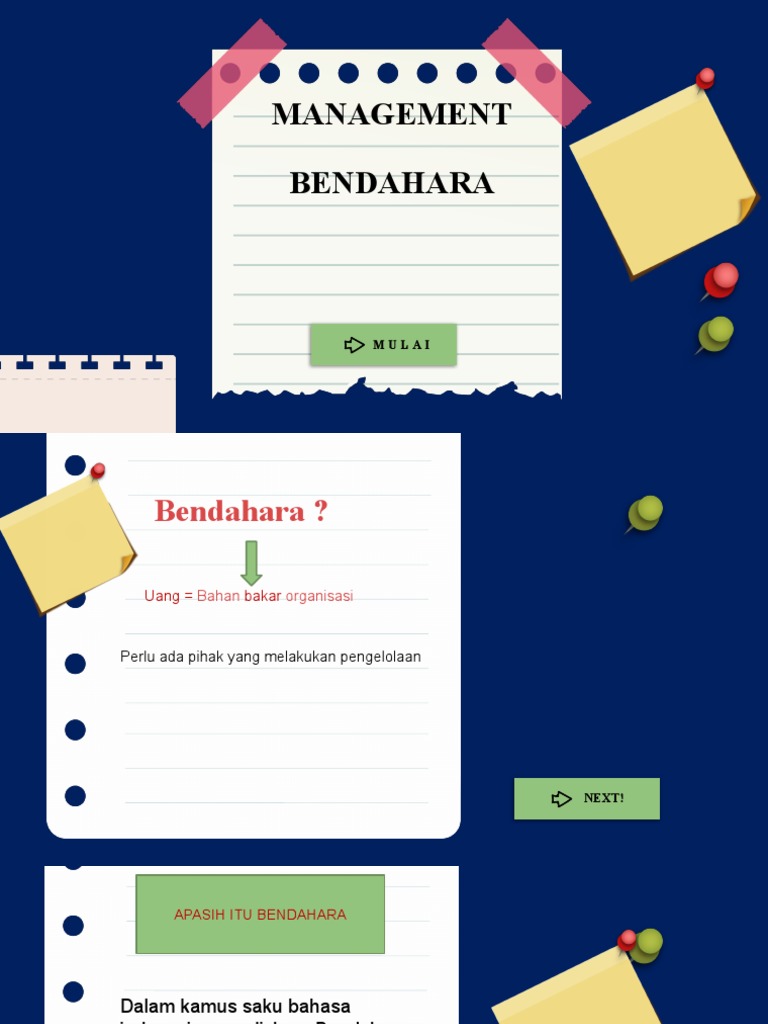 Management Bendahara | PDF | Pengelolaan Keuangan & Uang