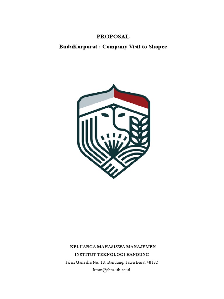 Proposal Company Visit To Shopee 2022 | PDF