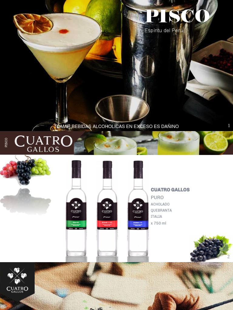 Pisco: Espíritu Del Perú | PDF | Vino | Viticultura