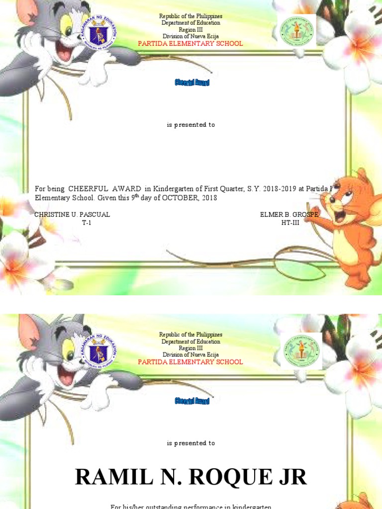 CHEERFUL AWARD | PDF