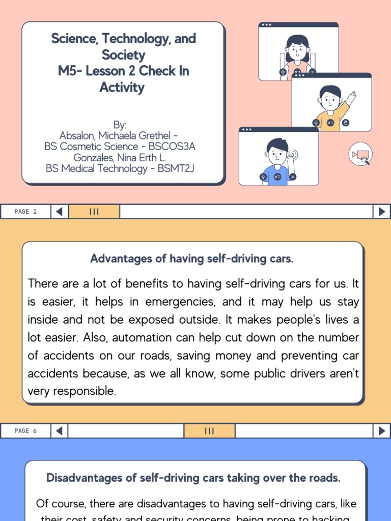 M5 Lesson 2 Check in Activity | PDF