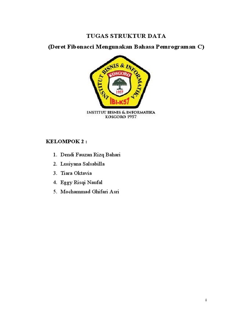 Fibonacci dalam Pemrograman C | PDF | Filsafat | Seni & Disiplin Bahasa