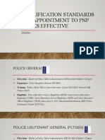 PNP New Rank Classification and Abbreviation | PDF