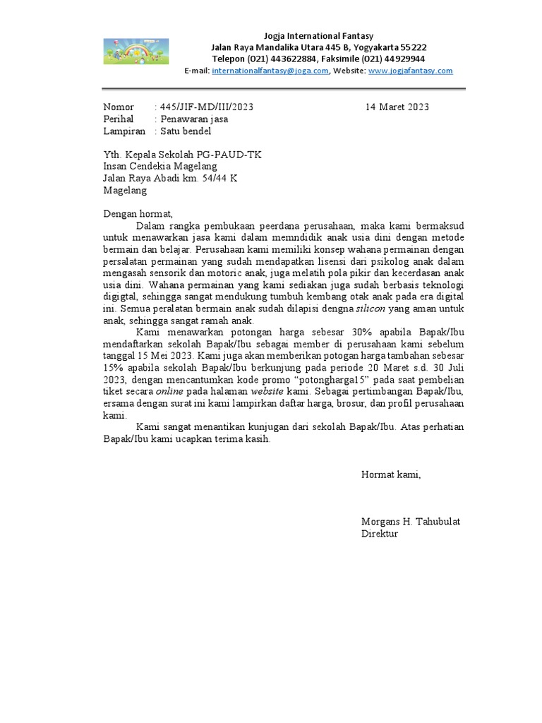 Surat Perkenalan | PDF