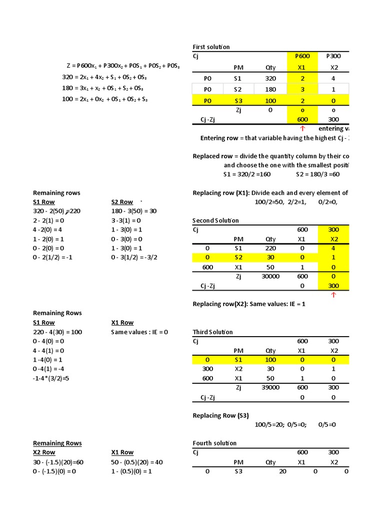 Practice Problem 3-1 (Solution) | PDF