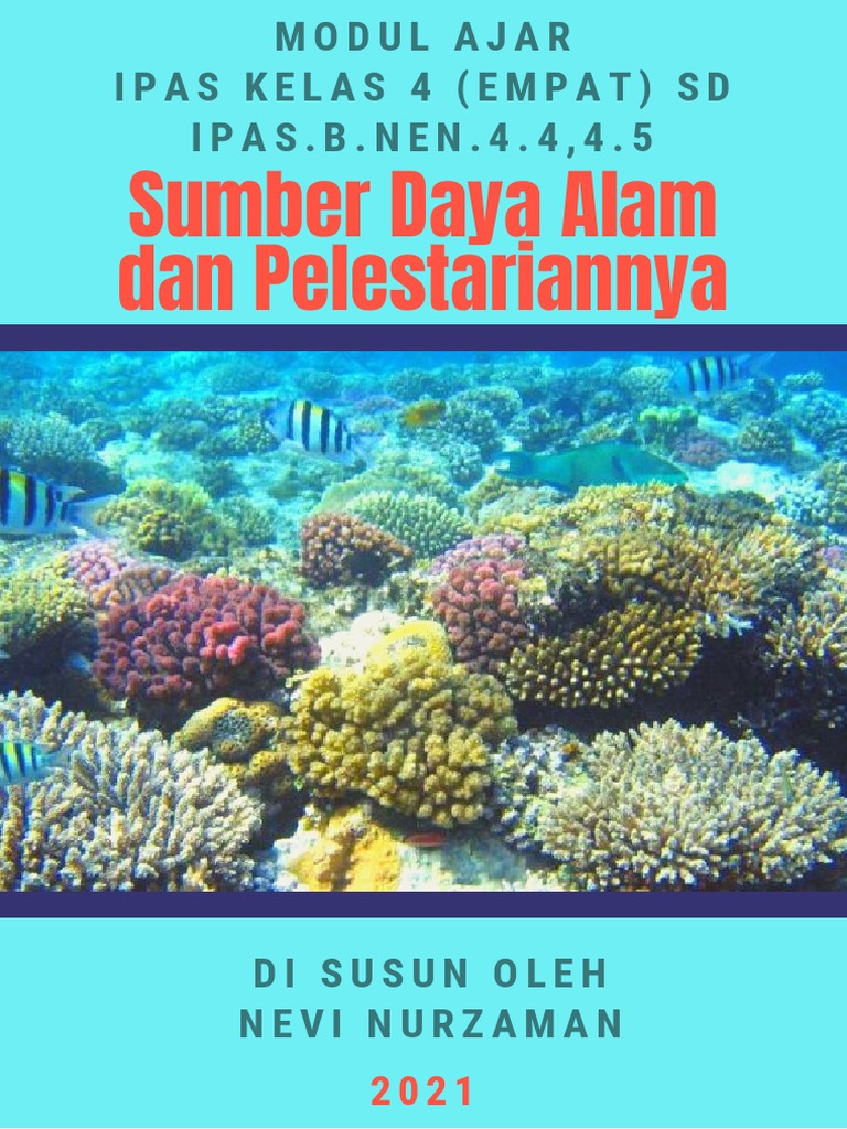 Modul Ajar PMM IPAS - Sumber Daya Alam Dan Pelestariannya - Fase B | PDF