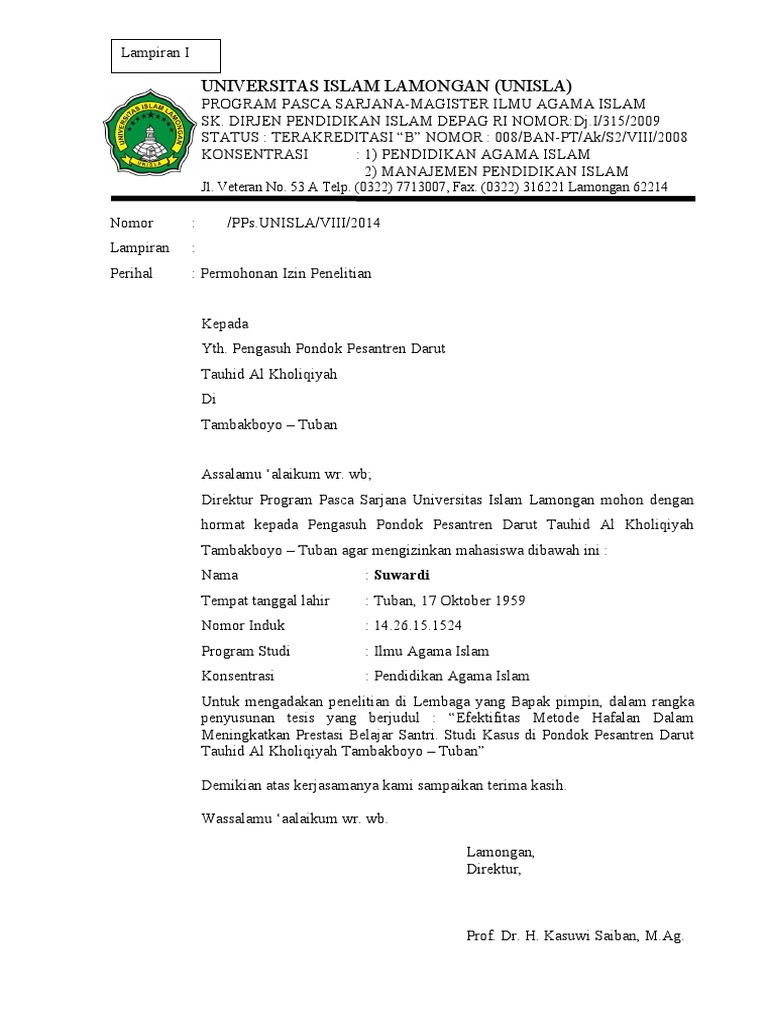 Daftar Lampiran | PDF