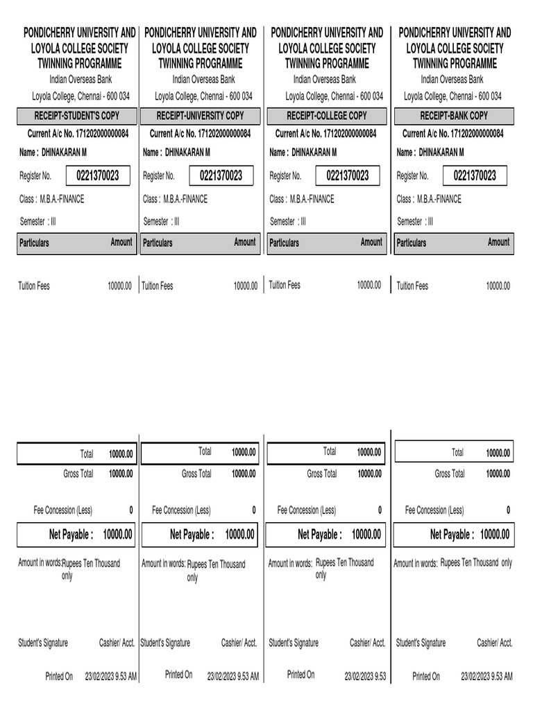 Print Challan | PDF | Payments | Economies
