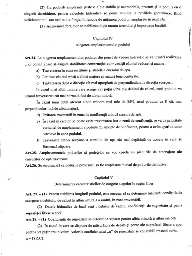 Coeficienti Rugozitate Albii | PDF