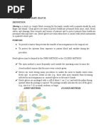 Open and Closed Gloving Techniques | PDF | Health Care | Clinical Medicine
