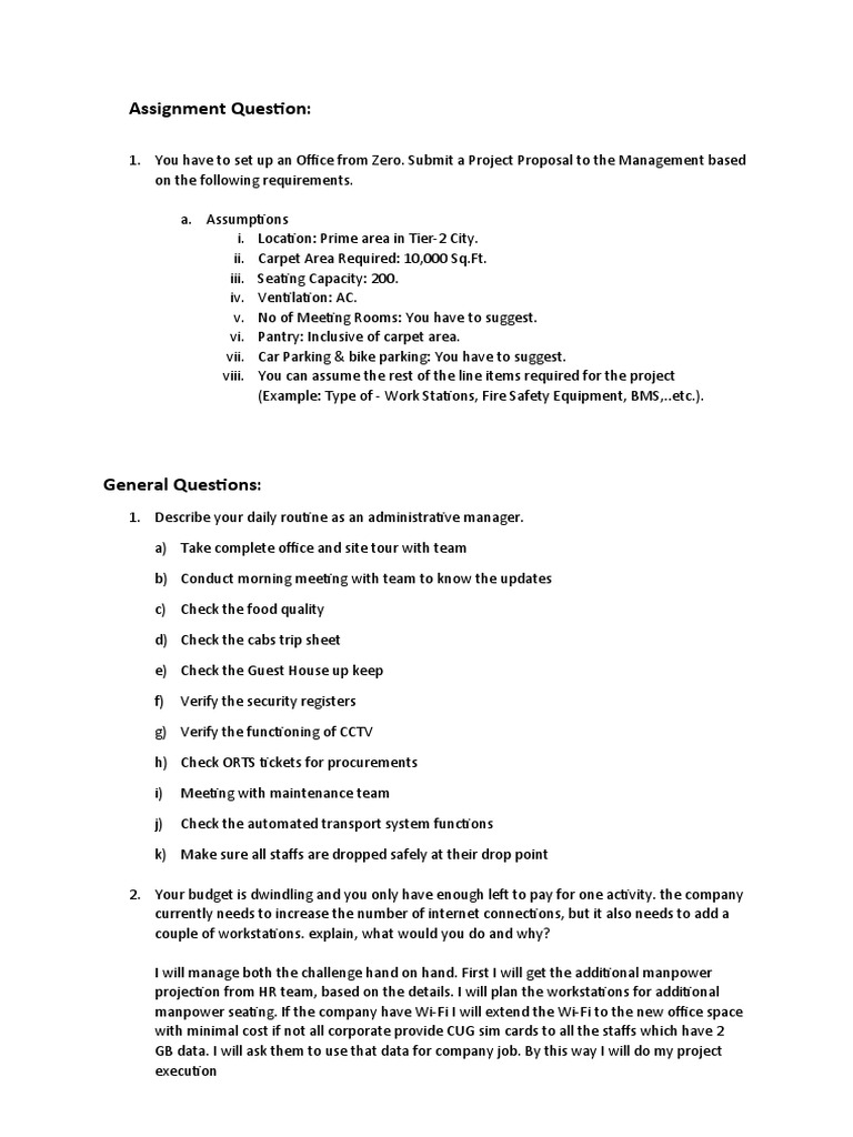 Assignment | PDF | Procurement | Business