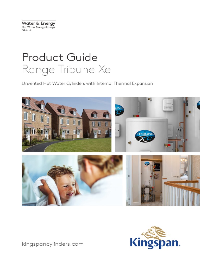 Kingspan Range Tribune Xe Brochure en GB | PDF | Water Heating ...