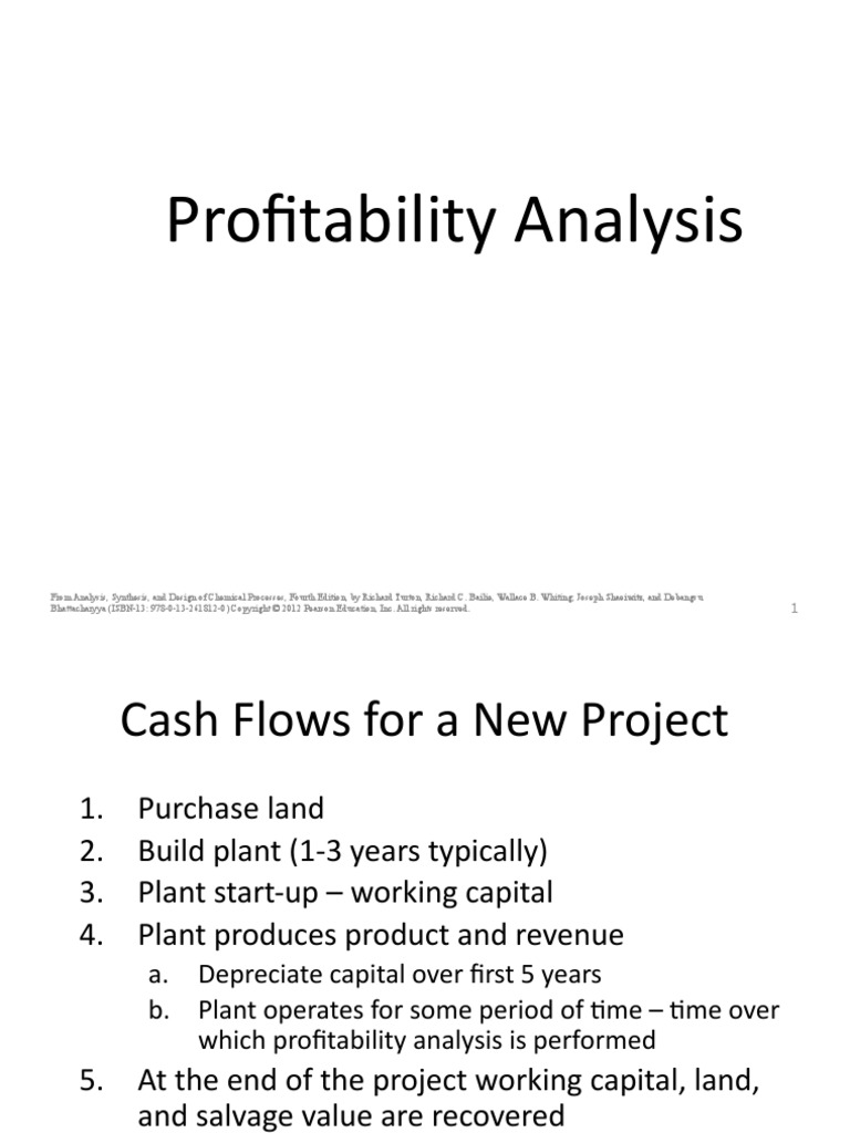 Chapter 10 - Profitability Analysis | PDF | Net Present Value | Investing