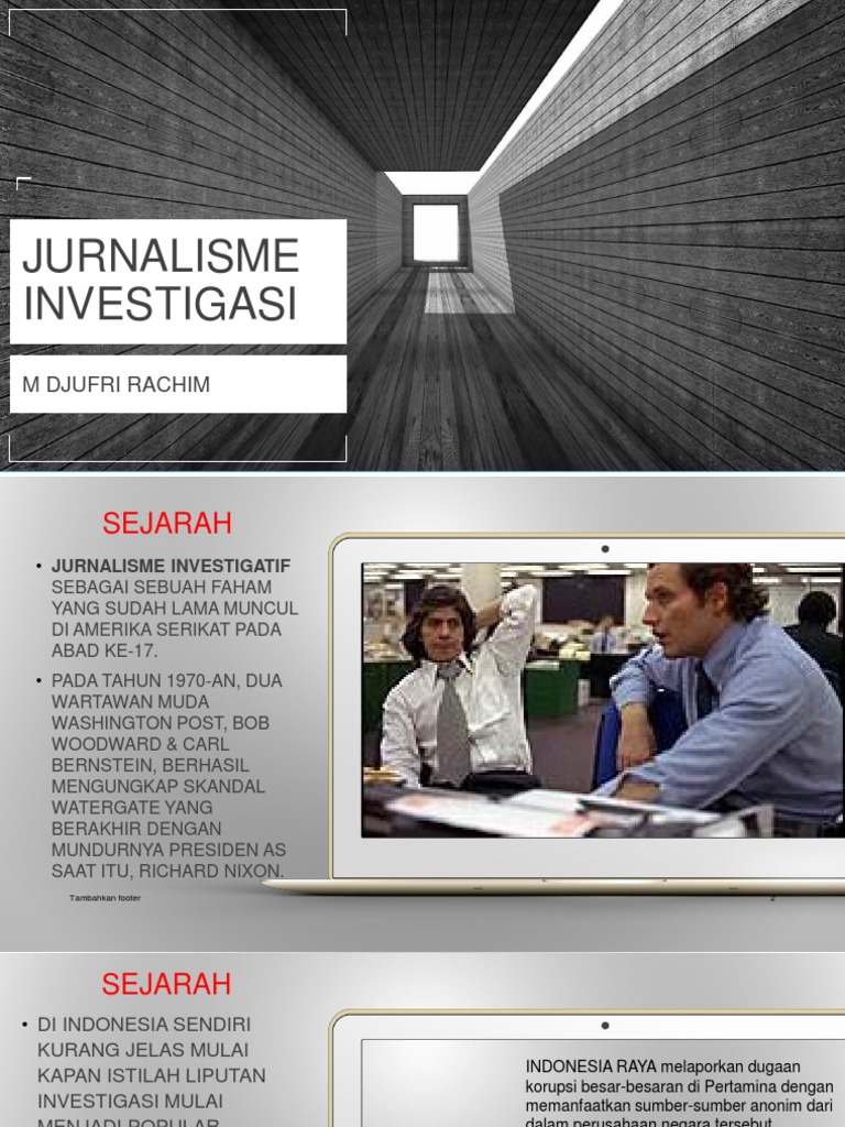 Jurnalisme Investigasi: M Djufri Rachim | PDF