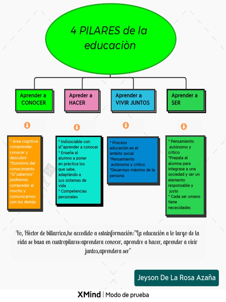 Cuatro Pilares de la Educación | PDF