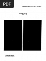 Unitra Tosca Aws 303 Schematic | PDF