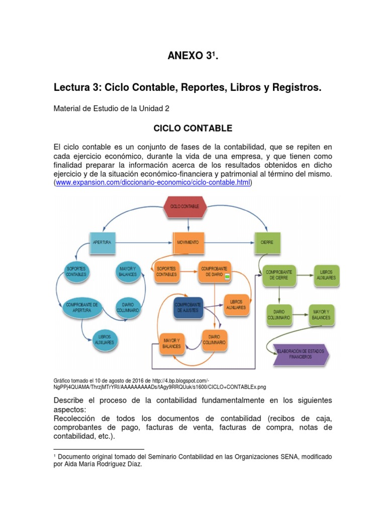 Ciclo Contable, Reportes, Libros y Registros | PDF | Contabilidad | Bancos