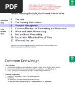 WSET Level 2 Cheat Sheet PDF | PDF | Alcoholic Drinks | Grape Varieties
